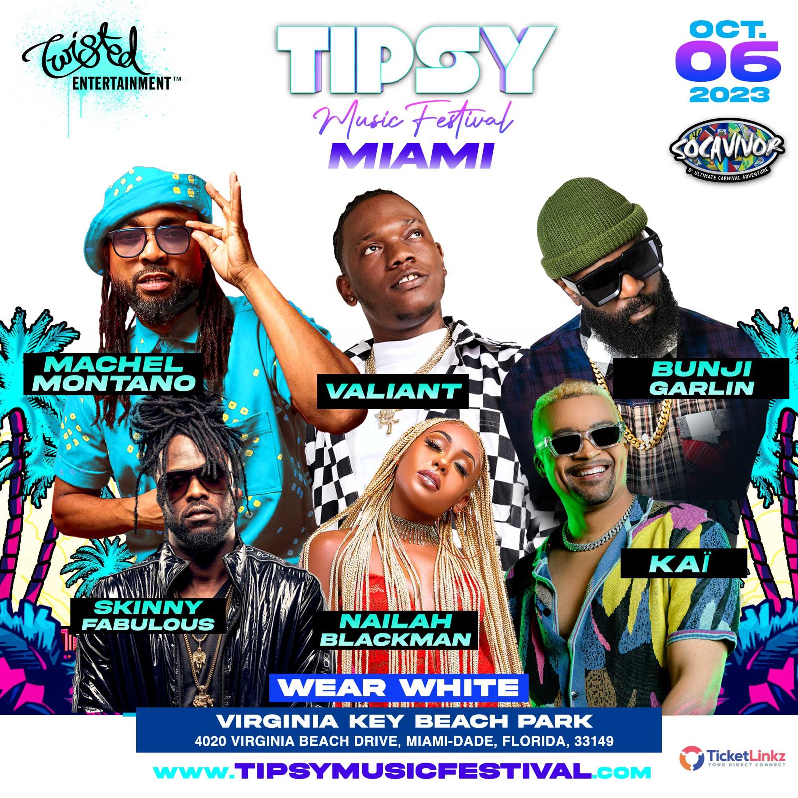 Tipsy Music Festival (TMF) Returns to Miami: A Celebration of Caribbean ...